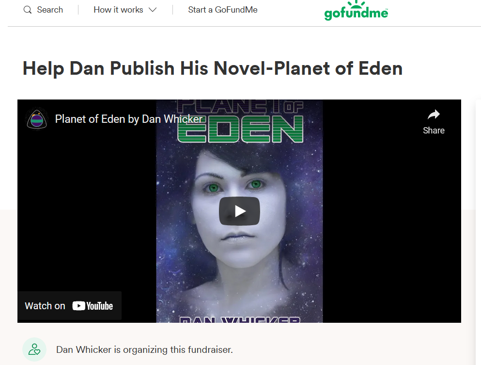 Off to a Good Start - Blog post by Sci-fi Author Dan Whicker